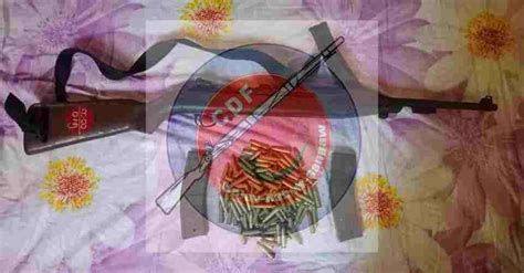 ကလေးမြို့နယ်တွင် ပျူစောထီး ၁ ဦး လက်နက် ခဲယမ်းများ ယူဆောင်လာပြီး Cdf Kkg