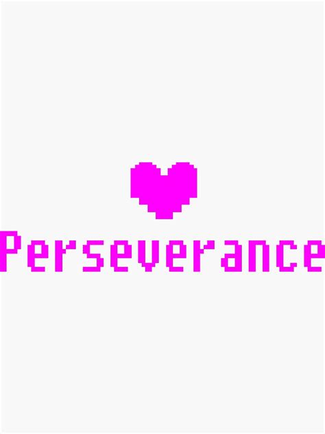 Undertale Purple Soul Perseverance Sticker For Sale By Wytnyt