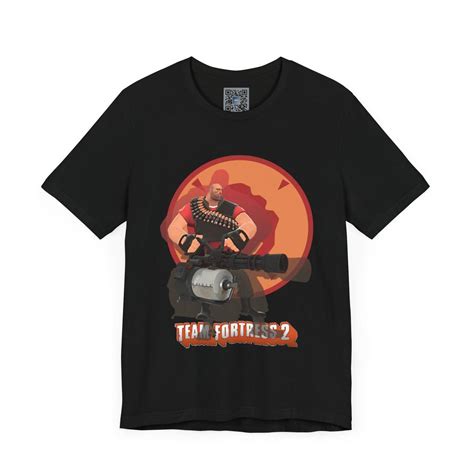 Team Fortress 2 Heavy Tf2 Tshirt Gamer Fan Tee Unisex Gaming Shirt