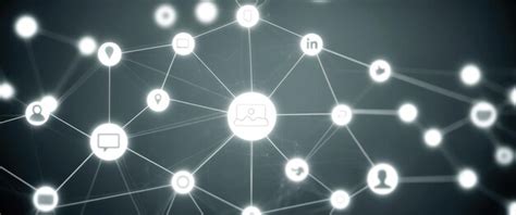 Abstract Representation Of Social Media Connections Illustrating Digital Interactions Premium