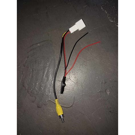 Toyota Original Reverse Camera In Socket 4 Pin For Android Player High