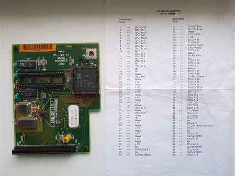 80286 Daughter Card With Harris 80c286 12 Cpu Fpu Socket 80286 Module Ebay