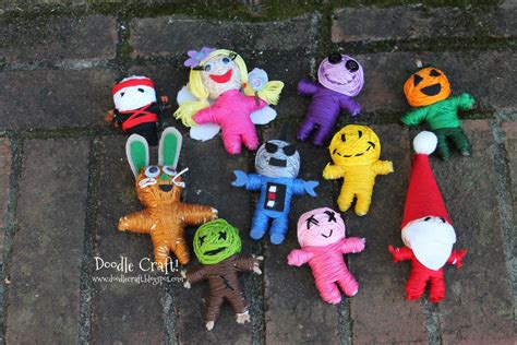 Doodlecraft Make Your Own String Voodoo Dolls