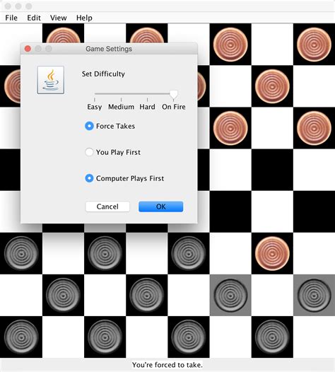 Github Mchristos Checkers A Checkers Game With Ai Written In Java Swing