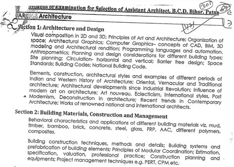 Bpsc Assistant Architect Previous Year Question Paper Download Pdf