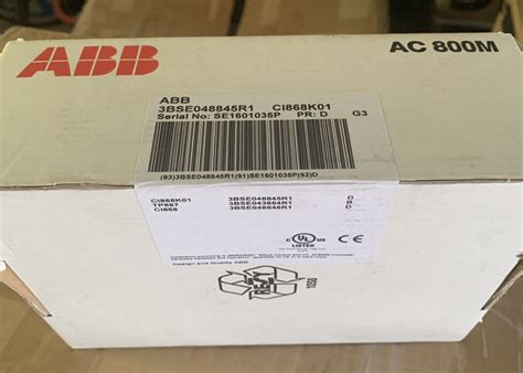 ABB Communication Modbus TCP Interface CI K XA BSE R Digital I O Module