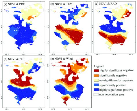 Spatial Temporal Distribution Diagram Of The Response Of Vegetation In Download Scientific