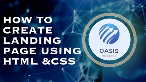 Landing Page How To Create Landing Page Using Html Css And Js