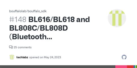 Bl616bl618 And Bl808cbl808d Bluetooth Classiczigbeeproprietary 24ghz · Issue 148