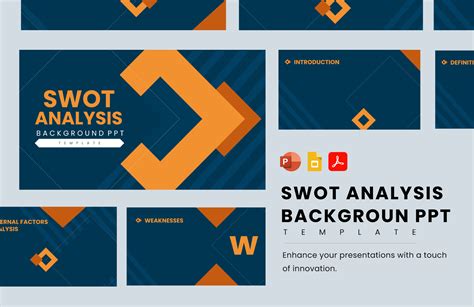 SWOT Analysis Background PPT Template In PDF PPT Google Slides Download Template Net