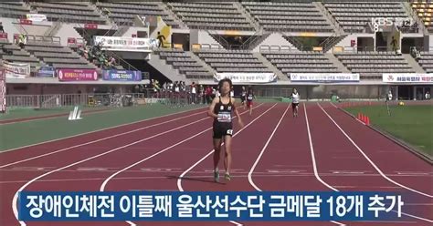 장애인체전 이틀째 울산선수단 금메달 18개 추가