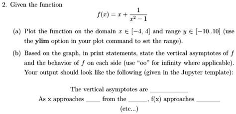 Solved Please Solve In Code Using Jupyter Notebook 2 Given The