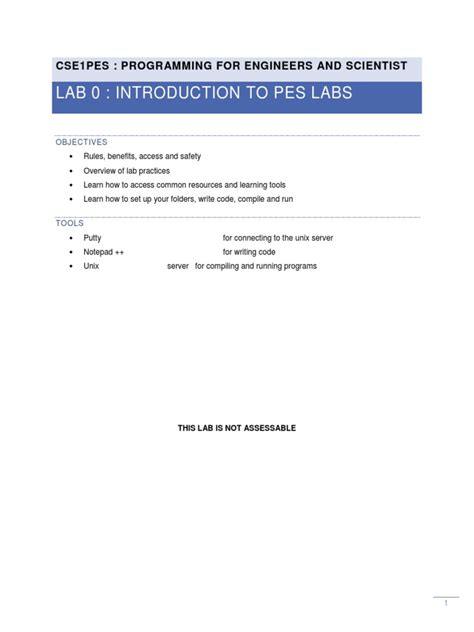 Lab 0 Pdf Operating System Technology Digital Technology