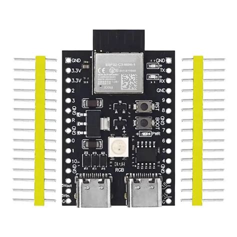 Esp32 C3 Development Board Dual Type C Wifi Bluetooth Ble50 Devkitm 1 Core Board Esp32c3 Module