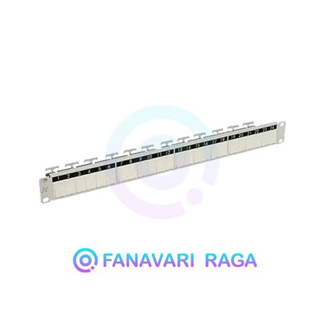 پچ پنل نگزنس 24 پورت Cat6 Utp فناوری راگا