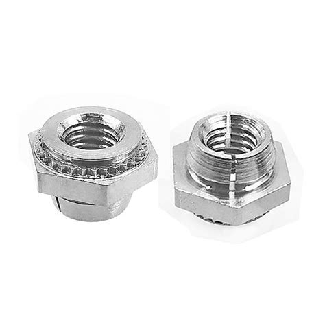 Stainless Steel Self Locking Pressure Rivet Hexagonal Nut Pressure Lock Nut Nut And Hex Nuts
