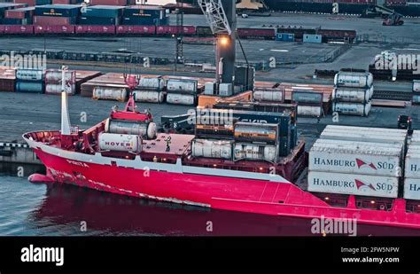 Containers Loading Crane Stock Videos Footage HD And K Video Clips Alamy