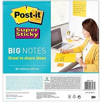 Post It 559 Super Sticky Meeting Flip Chart A1 Size Sheets 63 5 X 76 2 Cm White Pack Of 2