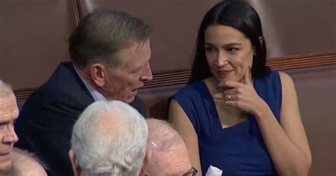 Could Aoc Be Helping Republicans Dem Congresswoman Seen Smiling With Gop Reps