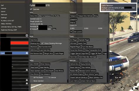 Bug Lobby Lock Doesn T Work Issue 2024 YimMenu YimMenu GitHub