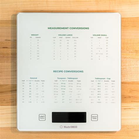 Large Digital Kitchen Scale Nutrimill Baking Scale