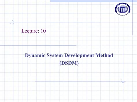 dynamic system development ppt