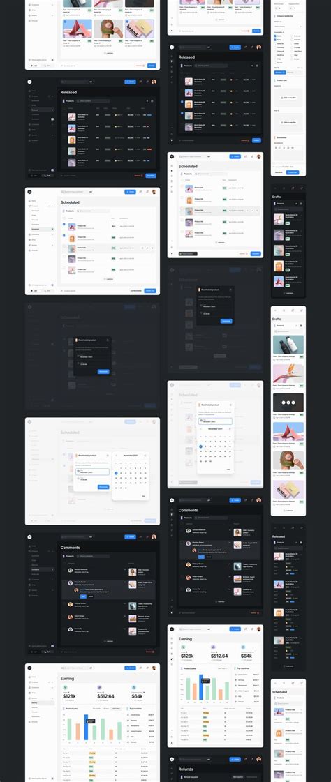 Core â Dashboard Builder Clean and minimal Dashboard UI Design Kit code in HTML React