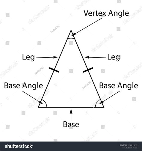 Parts Triangle Vector Illustration Stock Vector Royalty Free 2244213253 Shutterstock