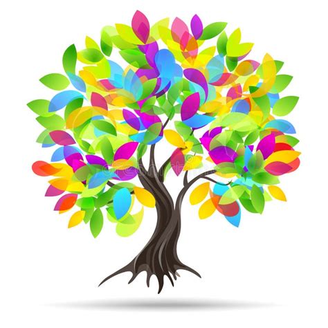 色的结构树 也corel凹道例证向量 向量例证 插画 包括有 全球 解决方法 例证 抽象 自然 81463924