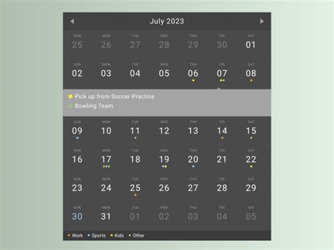 Event Calendar Source Code In Javascript — Codepel