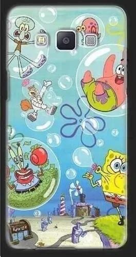 Funda Celular Bob Esponja Caricatura Todos Los Cel 22 Envío Gratis
