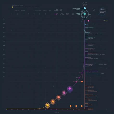 A Burndown Chart Showing The Remaining Work In A Sprint Over Time Premium Ai Generated Image