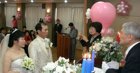 청각장애인 부부의 결혼식