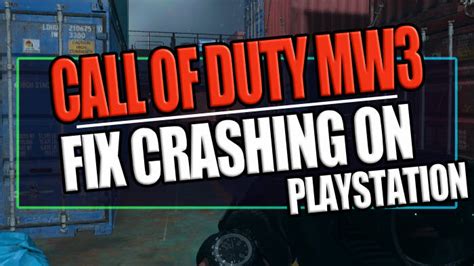 Mw3 Crashing On Ps5 Ps4 How To Fix 2024 Computersluggish
