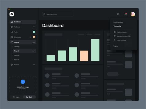 Minimal Sidebar Navigation For Dashboard By Tran Mau Tri Tam On Dribbble