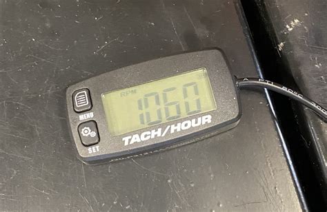 Measure RPM With An Inductive Tachometer Sportster Project