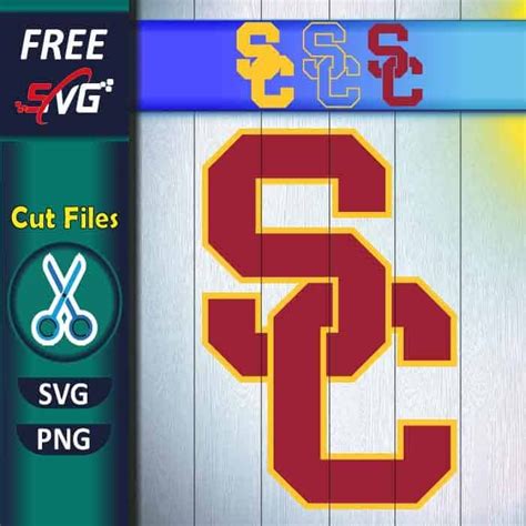 Sc Logo Usc Svg Free Usc Trojans Football Logo Free Svg Files