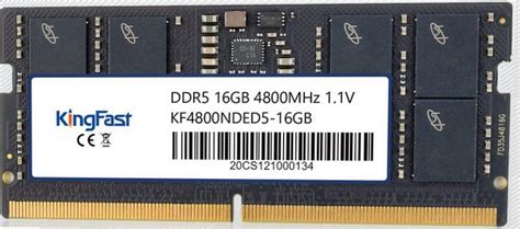 16gb Ddr5 Ram Kingfast 4800nded5 So Dimm Aukro