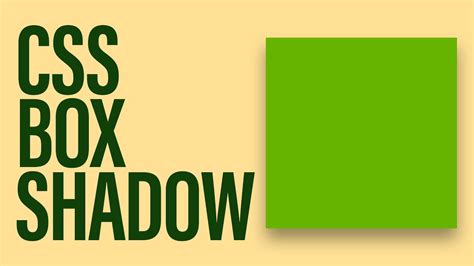 Css Box Shadow Property 2023 Youtube