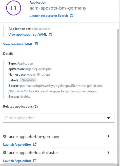 Generate And Manage Applicationsets Of Openshift Gitopsargocd In Acm