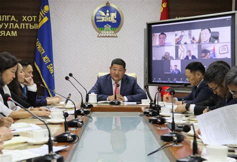 БАРИЛГА ХОТ БАЙГУУЛАЛТЫН САЙДЫН ШУУРХАЙ ХУРАЛДААН БОЛЛОО Сайдын ээлжит шуурхай хуралдаан