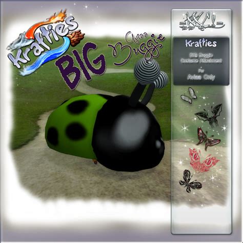 Second Life Marketplace Kkc Krafties Big Buggie Green Aviaa