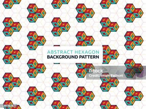 미래형 추상적 배경 벡터 일러스트레이션 육각형 기하학적 모양의 매끄러운 패턴 벡터 육각형 배너 디자인 벽지 인쇄 배경 웹 사이트