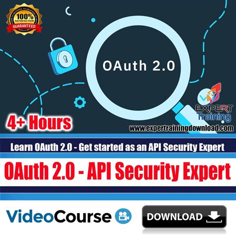 Learn Oauth Get Started As An Api Security Expert Expert Training