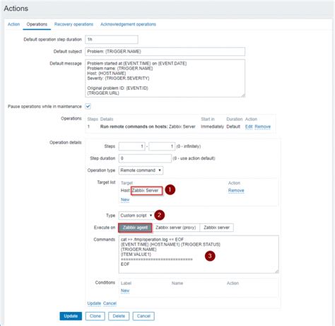 Script Parameters Zabbix Forums