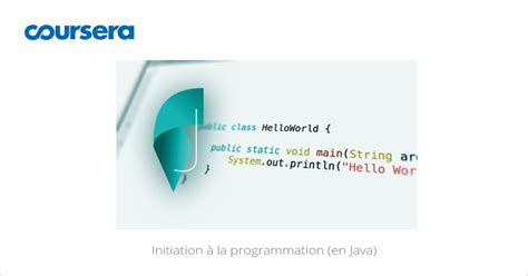 Mooc Initiation à La Programmation En Java Mooc Francophone