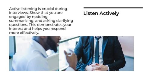 Interview Techniques Essential Dos And Dontspdf