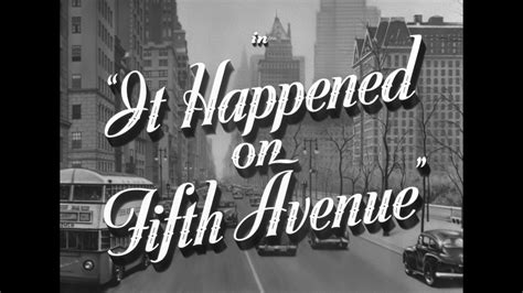 It Happened On 5th Avenue 1947 [warner Archive Blu Ray Review