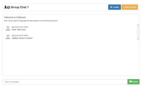 Group Chat System Using PHP Project With Source Code For FREE