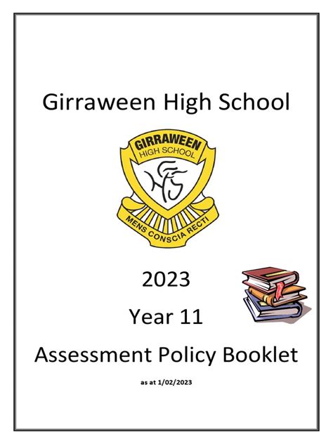 Year 11 2023 Assessments Pdf